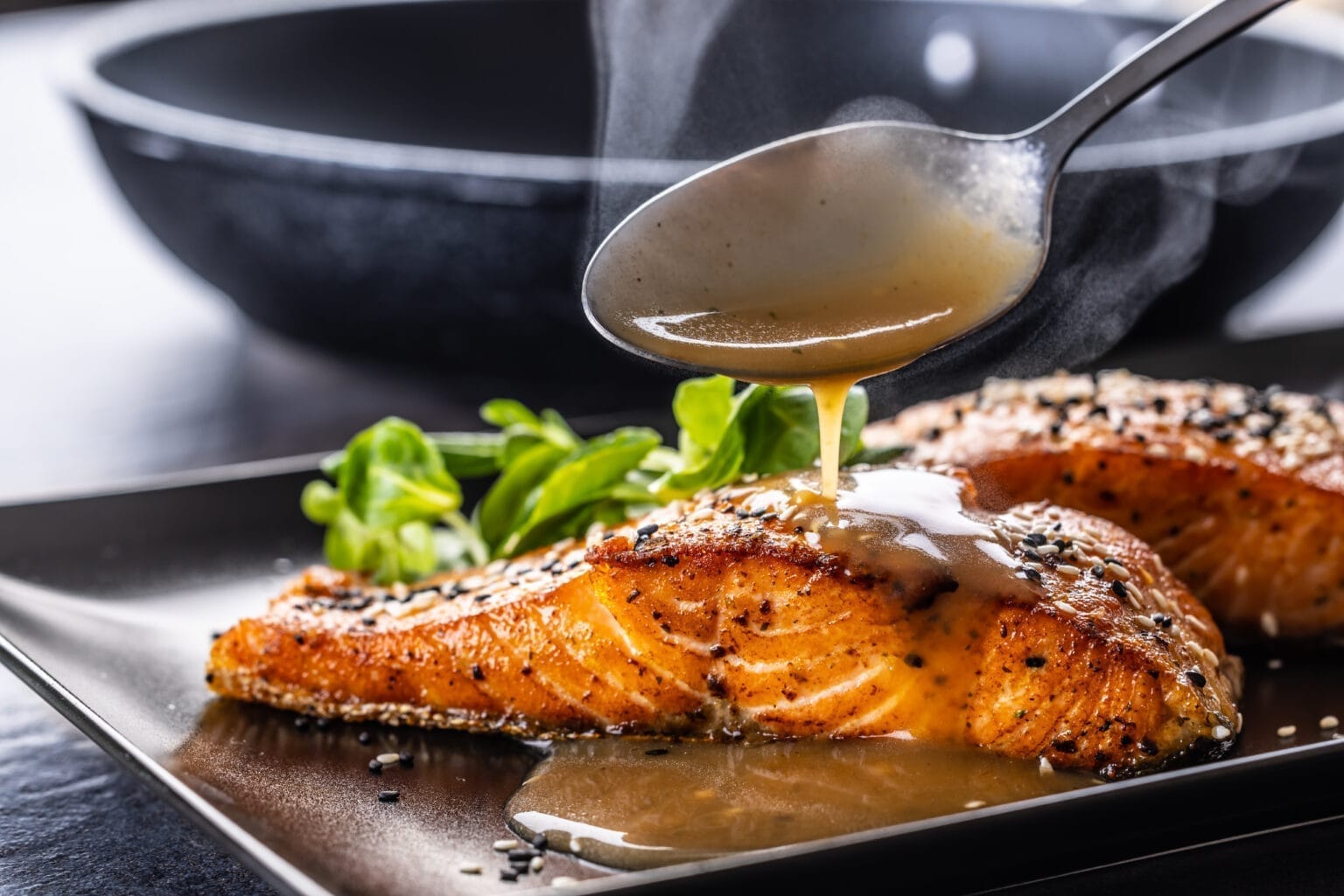 Honey Mustard Glazed Salmon - The Modern Cookbook 🍽️